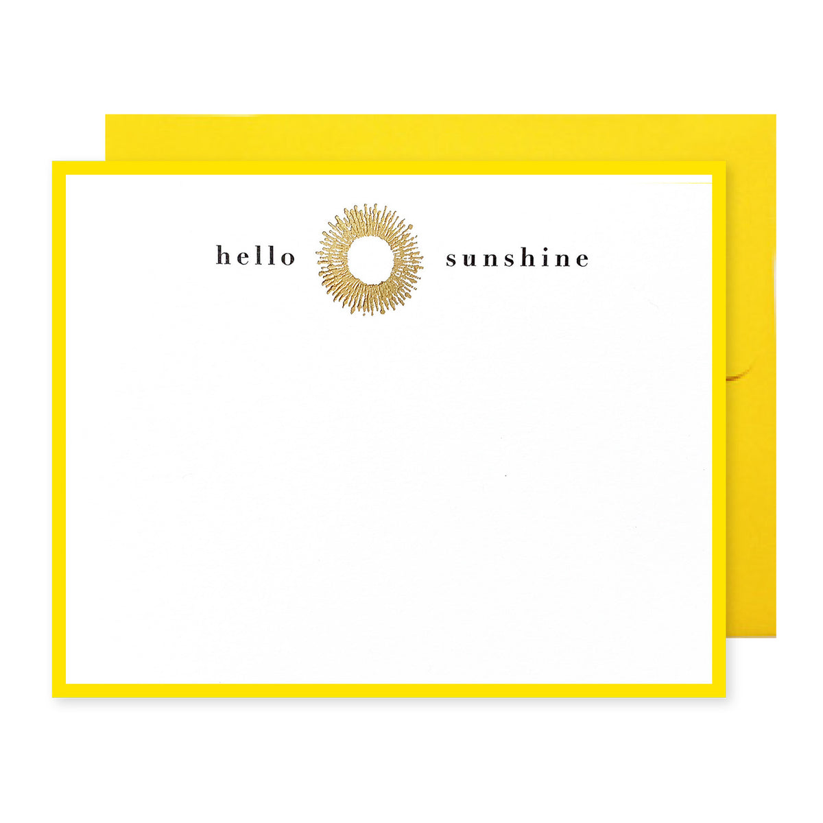 Hello Sunshine Perfect Notes – J.Falkner Cards