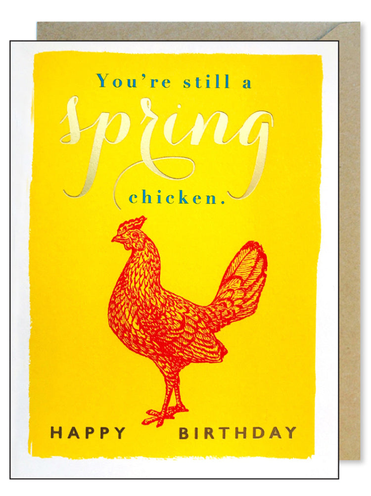 Spring Chicken Birthday – J.Falkner Cards