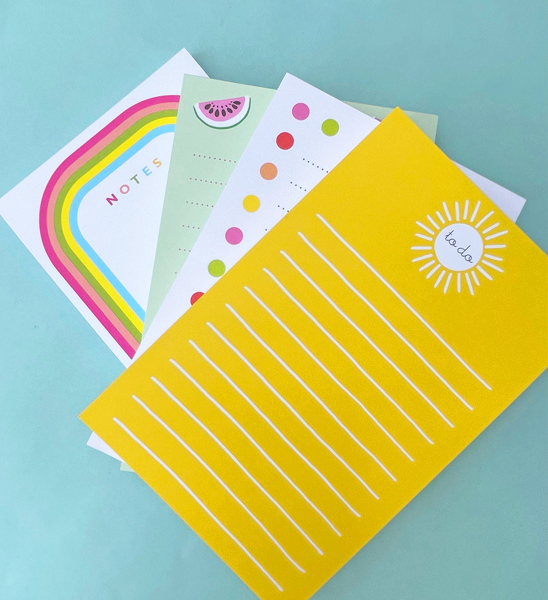 Sunshine Happy Notepad – J.Falkner Cards